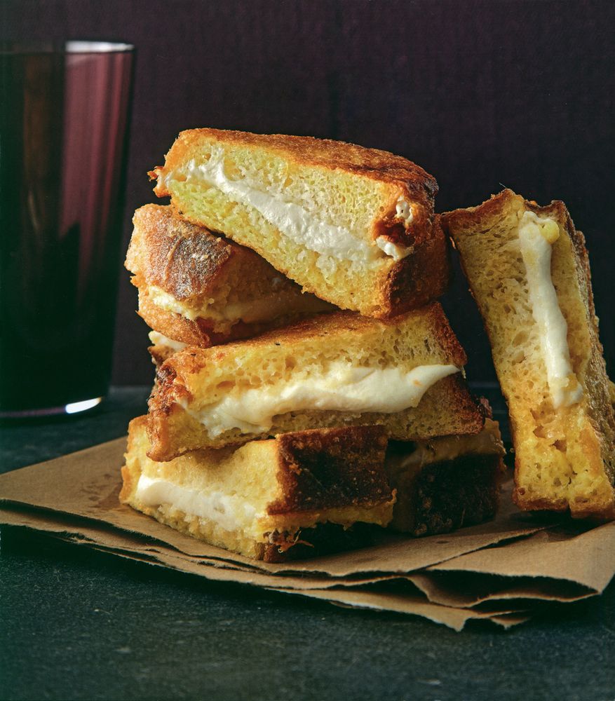 Mozzarella in Carrozza from Nick Malgieri's Bread by Nick Malgieri