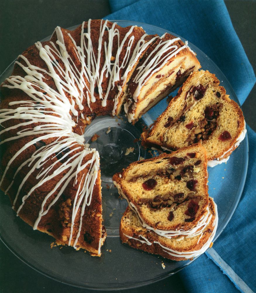 Cranberry Pecan Coffeecake from Nick Malgieri's Bread by Nick Malgieri