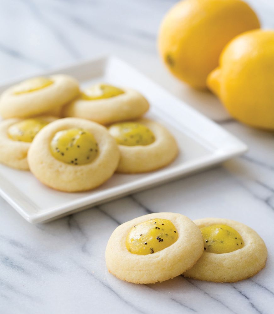 Lemon Poppy seed Thumbprints from Breakfast for Dinner by Lindsay ...