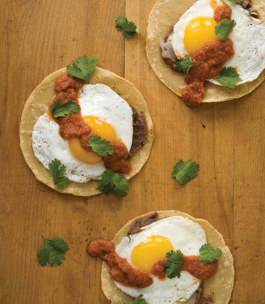 Huevos Rancheros Tacos from Breakfast for Dinner by Lindsay Landis and ...