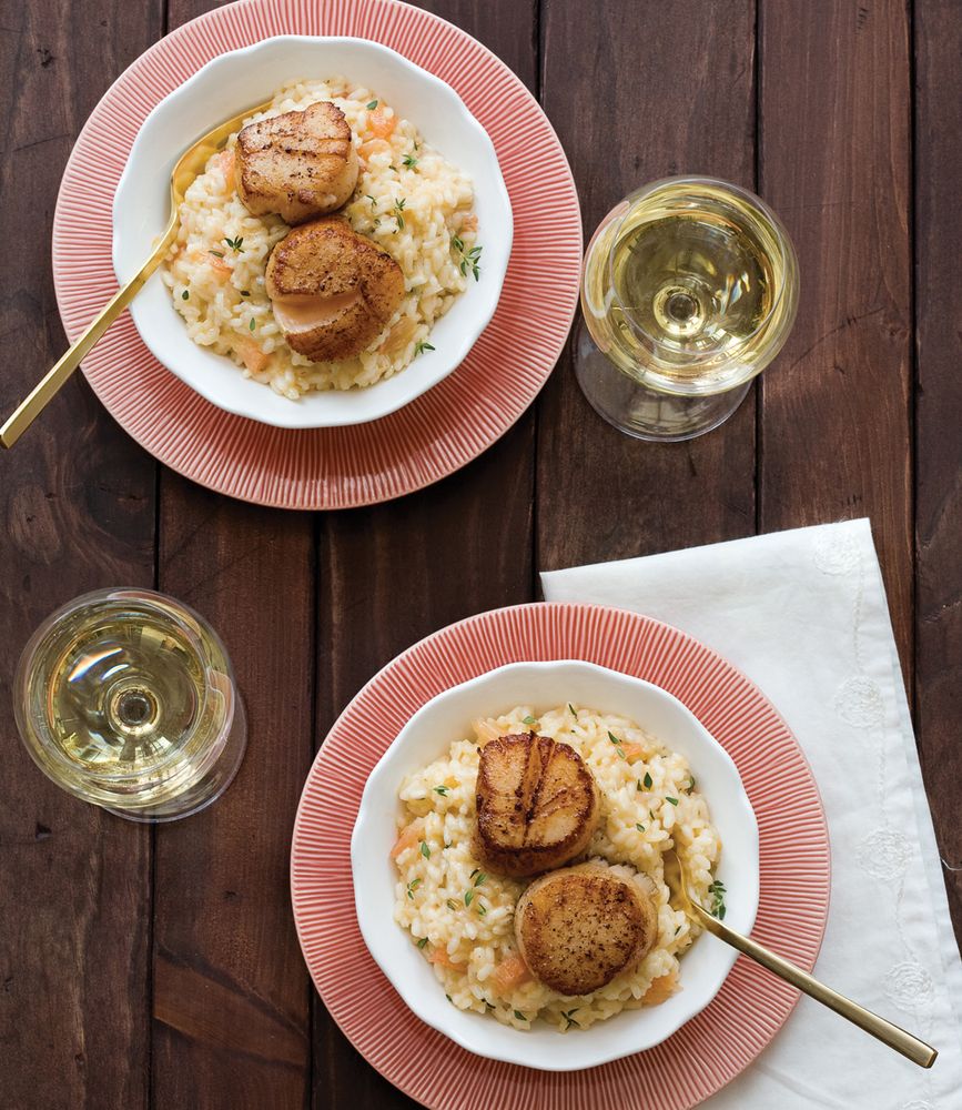 Grapefruit Risotto with Seared Scallops from Breakfast for Dinner by ...
