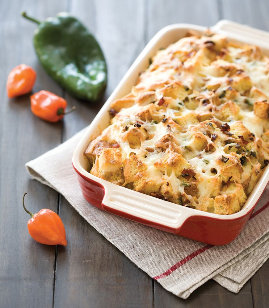 Habanero-Cheddar Bread Pudding from Breakfast for Dinner by Lindsay ...