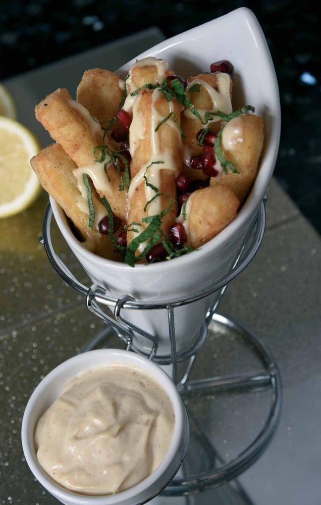 Masala Halloumi Chips with Nimbu Mayo from Dip In Brilliant: An Indian ...