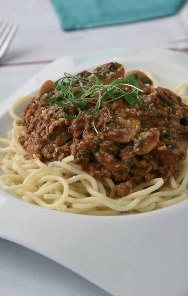 Spaghetti Bolognese from Dip In Brilliant: An Indian Recipe Adventure ...