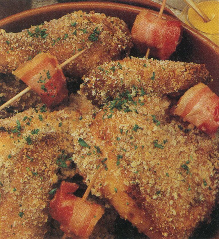 Devilled chicken from British Cooking by Caroline Conran