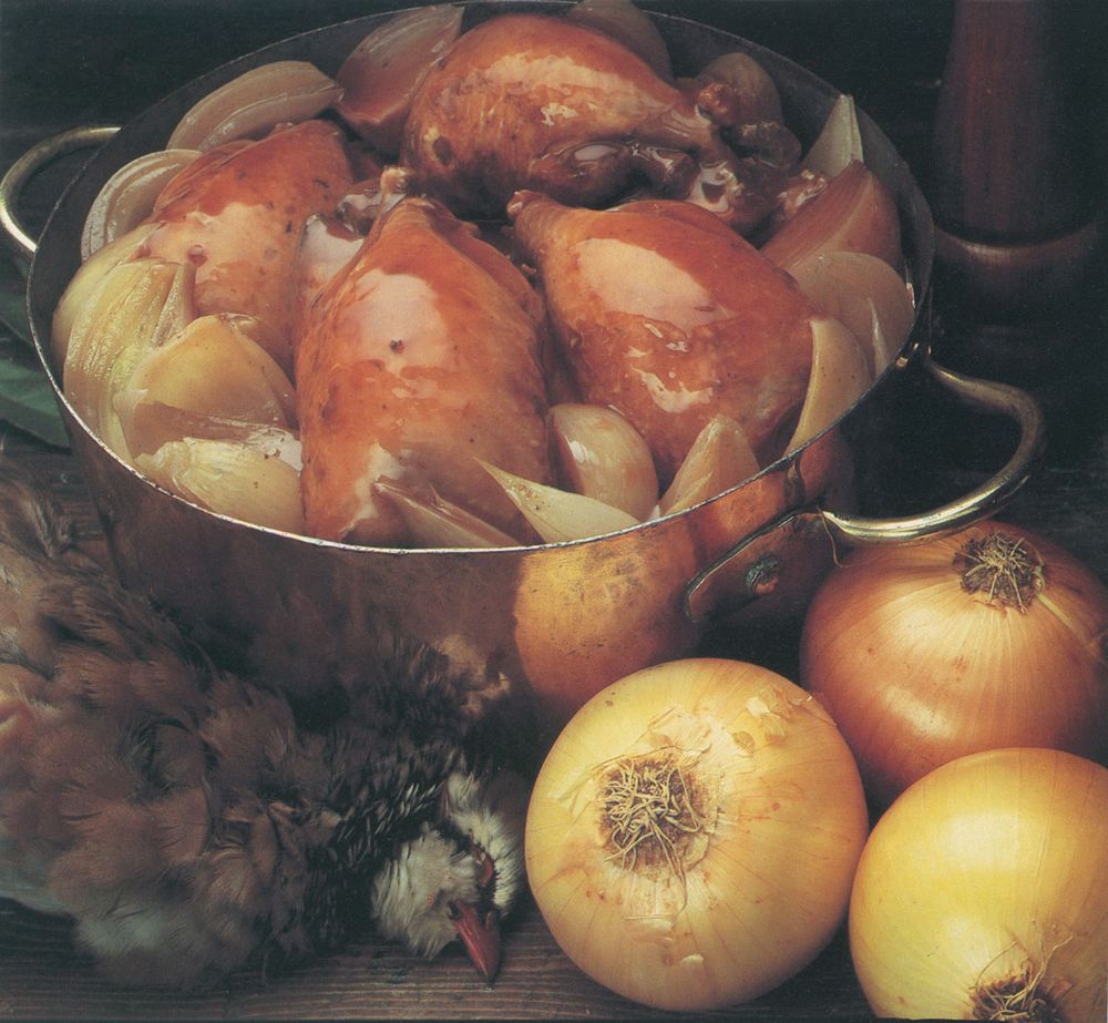 Sir Andrew Barnard’s partridge stew from British Cooking by Caroline Conran