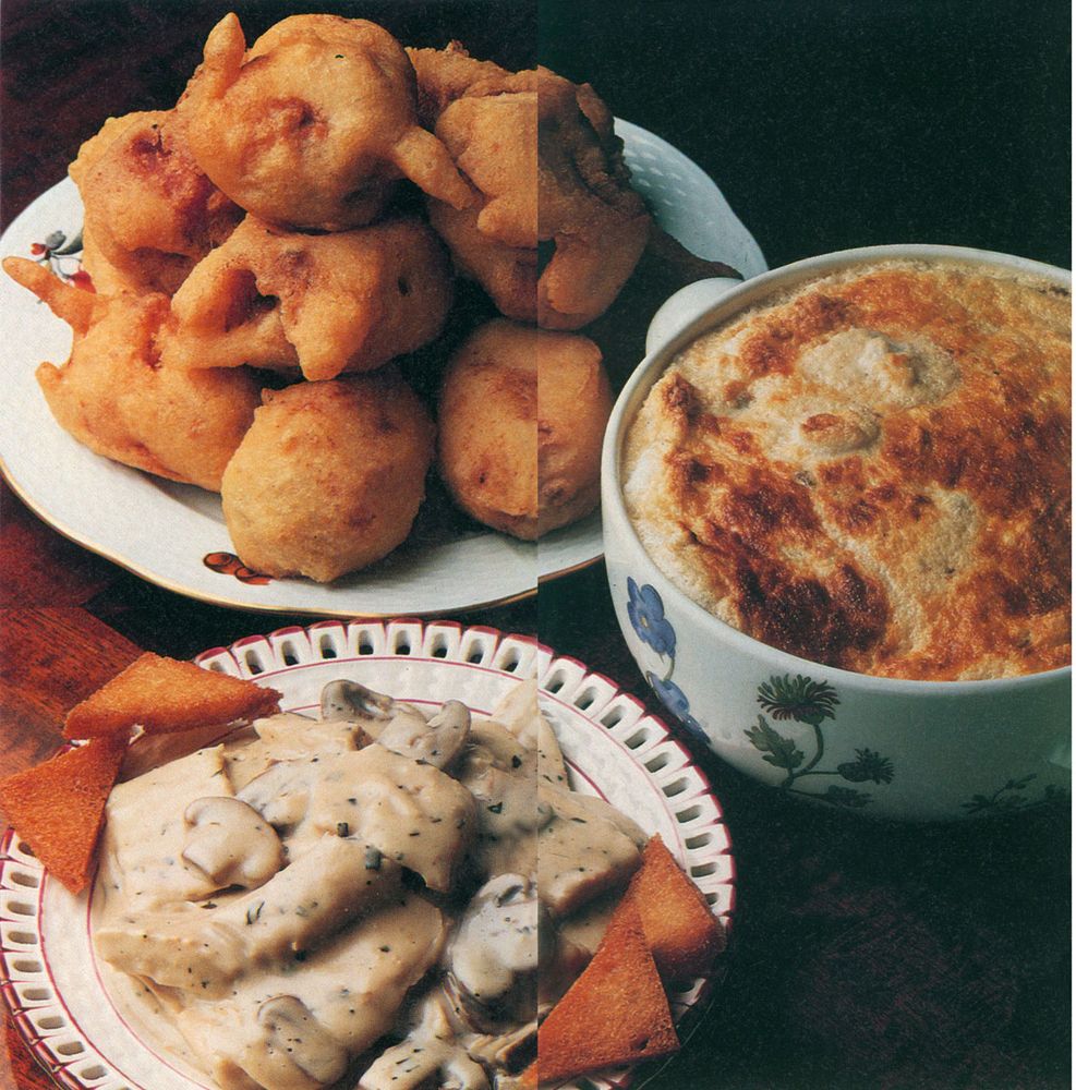 Kromeskies from British Cooking by Caroline Conran