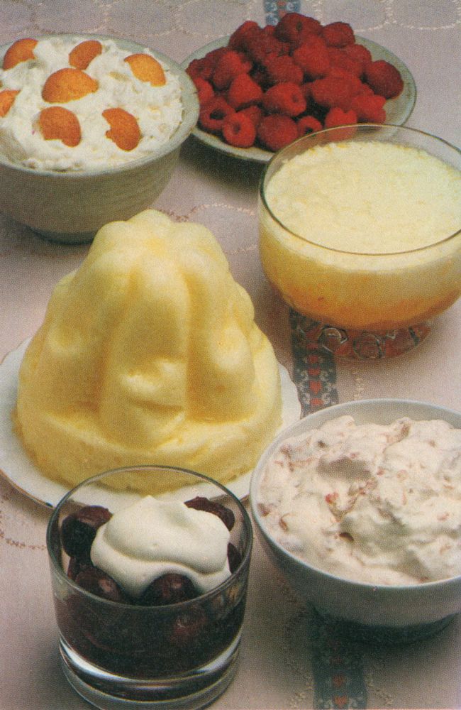 White bonnets from British Cooking by Caroline Conran