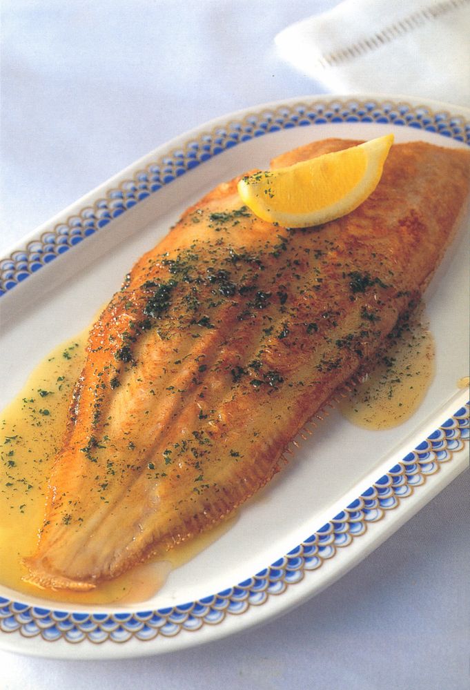 Grilled (or Pan-fried) Dover Sole with Lemon and Nut-brown Butter from ...