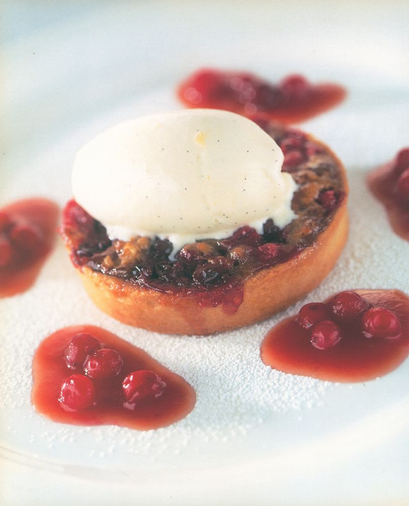 Cranberry and Walnut Tart from New British Classics by Gary Rhodes