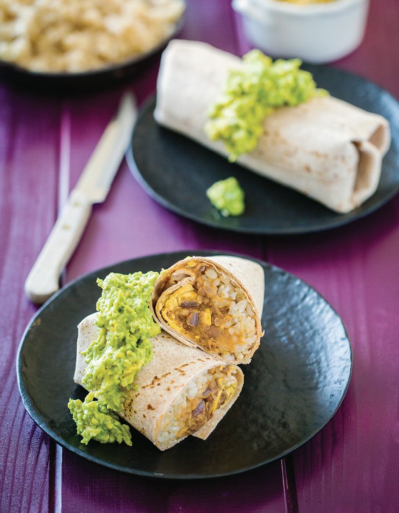 Bean & Rice Freezer Burritos from But I Could Never Go Vegan!: 125 ...