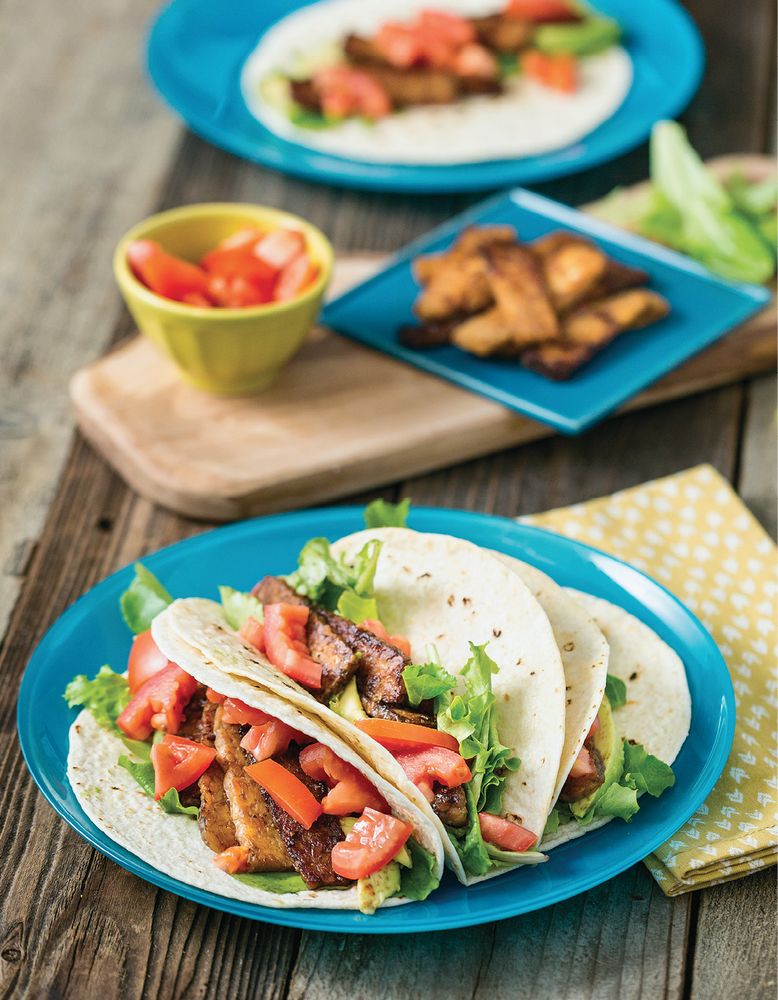 BLT & Avocado Soft Tacos from But I Could Never Go Vegan!: 125 Recipes ...