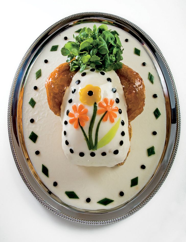 Whole Roast Chicken Chaud-Froid from Professional Garde Manger: A ...