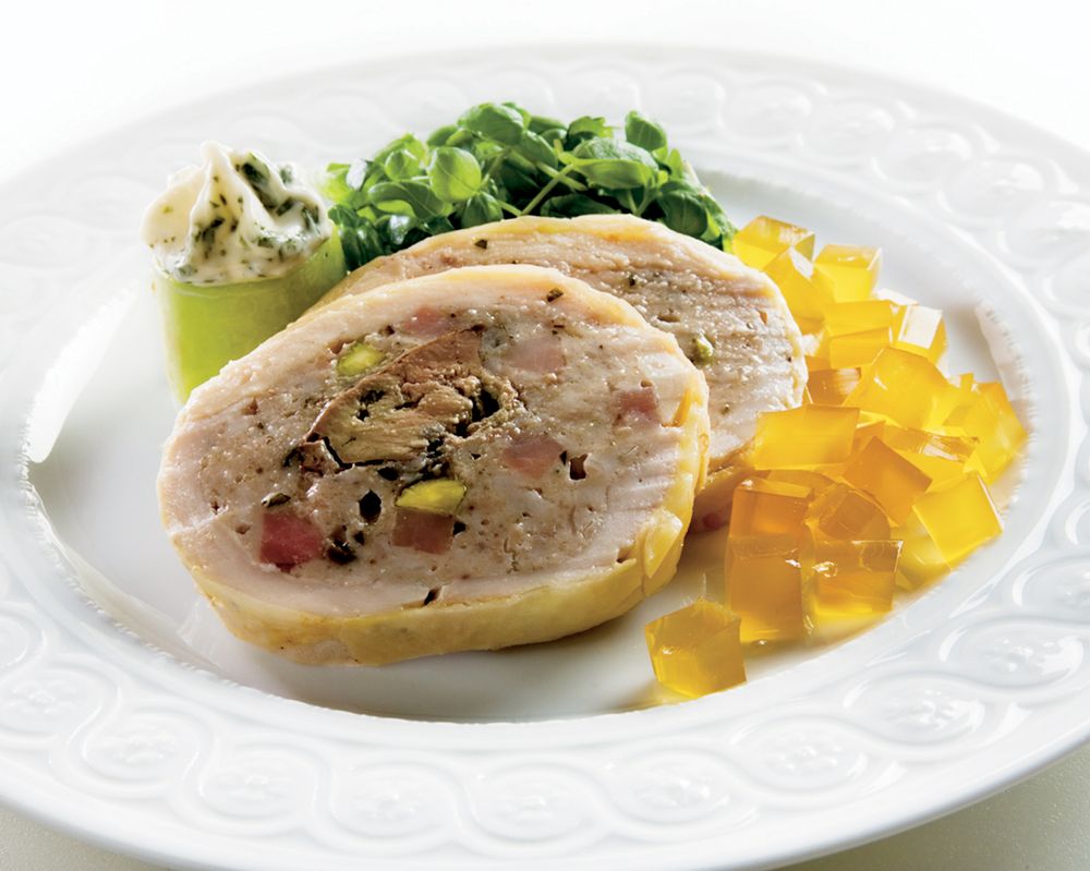 Galantine of Chicken with Tarragon Mayonnaise from Professional Garde ...