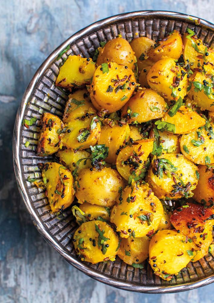 The Original Garlic Infused Bombay Potatoes from The Garlic Story ...
