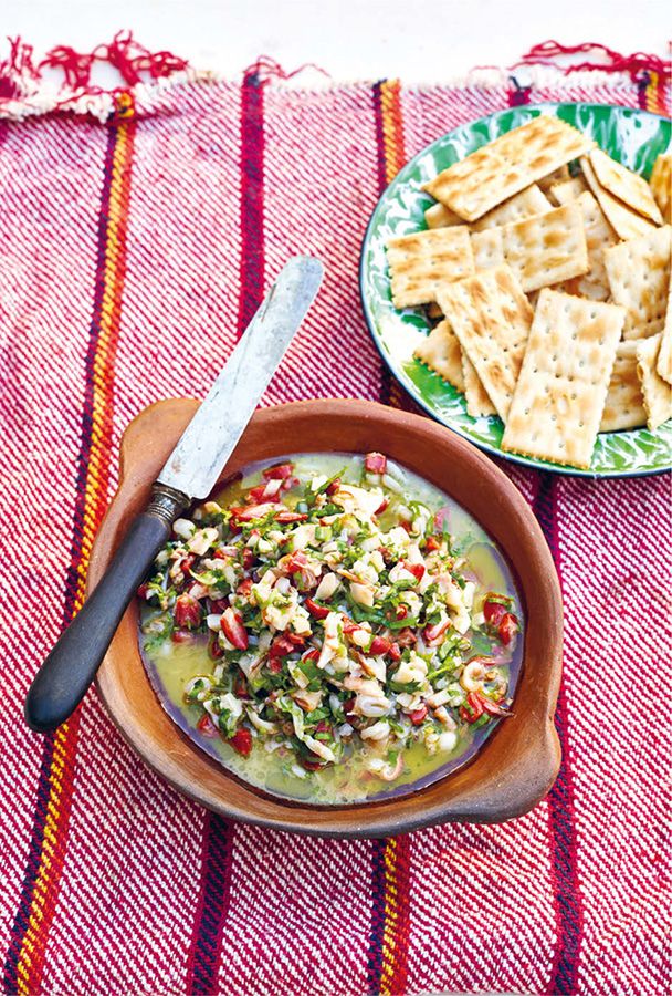Clam Ceviche with Serrano and Cilantro from Getaway: Food & Drink to ...