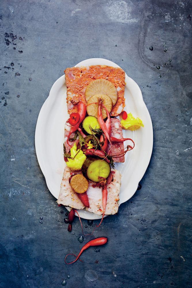 Pork Shoulder & Duck Liver Pâté with Paprika & Garlic from Gjelina ...