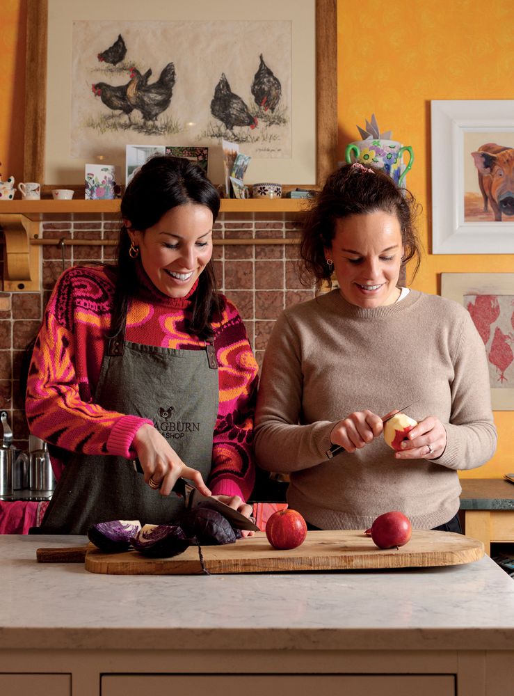 Braised Red Cabbage with Spiced Apples from Gloagburn: Recipes from a ...