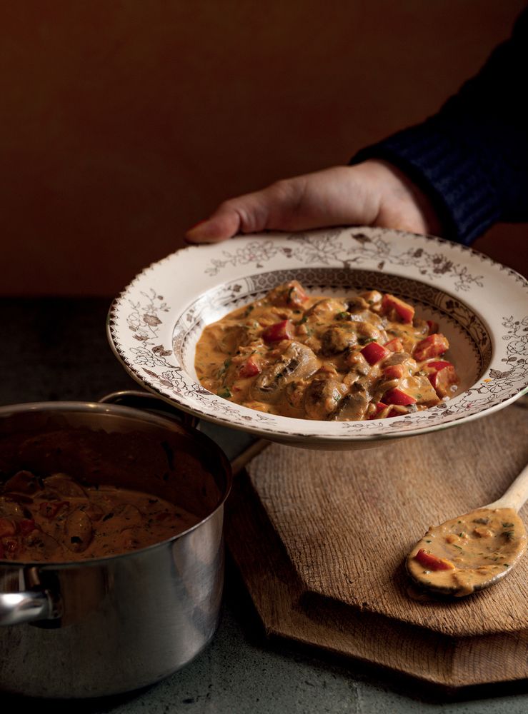 Mushroom Stroganoff from Gloagburn: Recipes from a Scottish Farm by ...