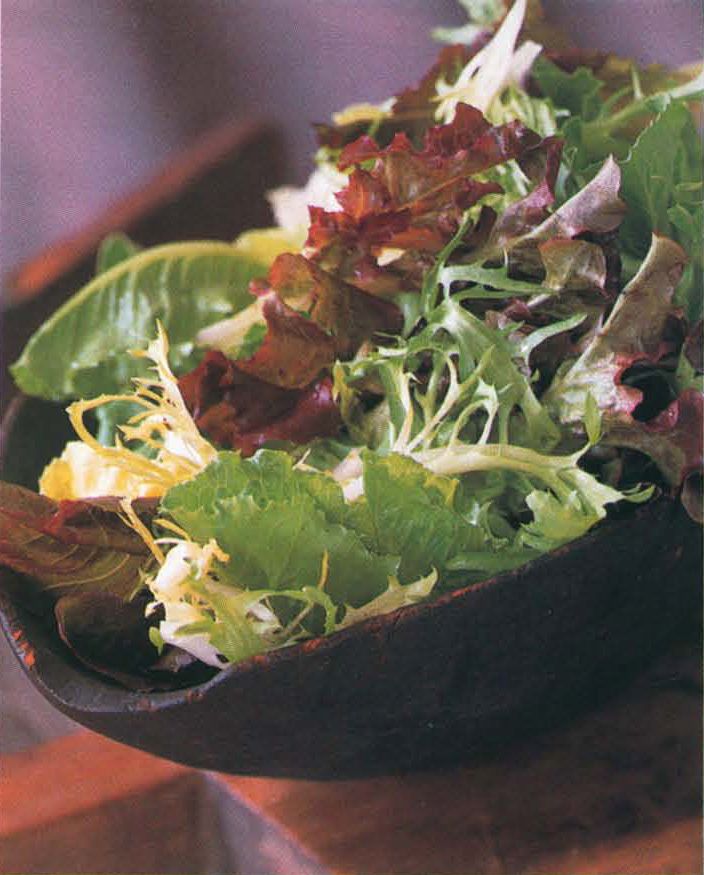 Simple Green Salad from Glorious French Food by James Peterson