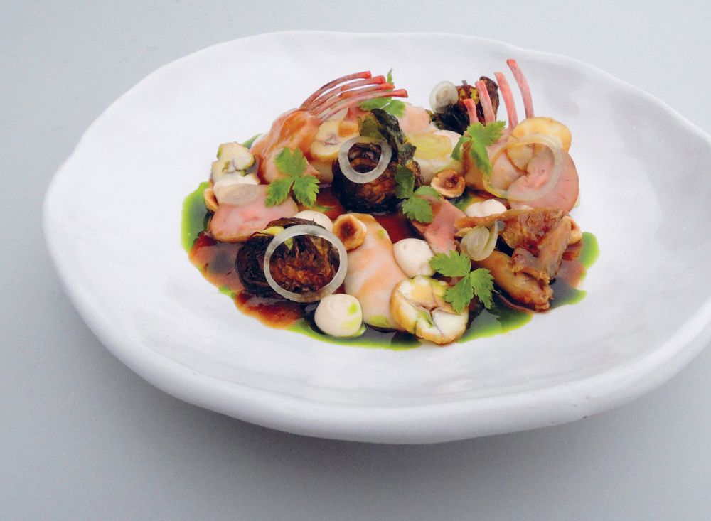 Brussels, nuts, rabbit from Glorious Game by Pip Lacey