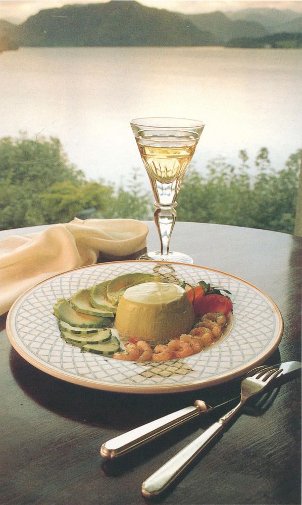 Avocado Mousse with Dressed Prawns from Great British Chefs by Francis ...