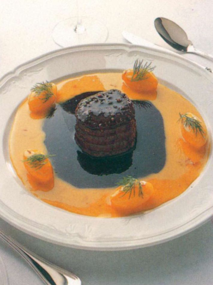 Fillet of Beef with Saffron Glazed Potatoes from Great British Chefs by ...