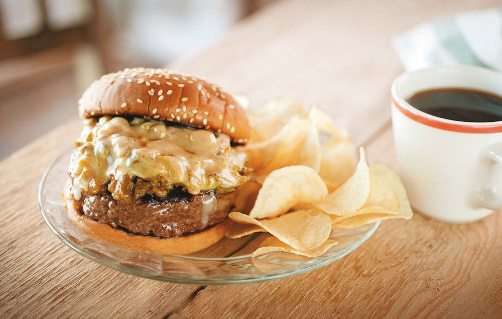 The Green Chile Cheeseburger from The Great American Burger Book: How ...