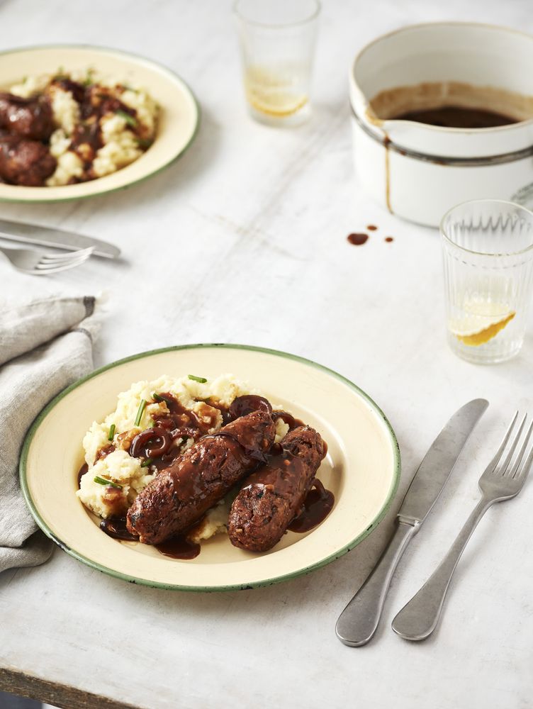 Bangers and Mash from Great British Vegan: Simple, plant-based recipes ...