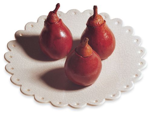 Smoke-Roasted Pears from How to Grill by Steven Raichlen