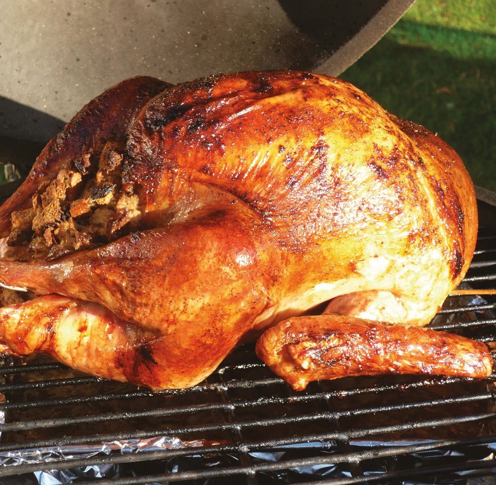 Beer Butt Turkey from The Ultimate Guide to Grilling by Rick Browne
