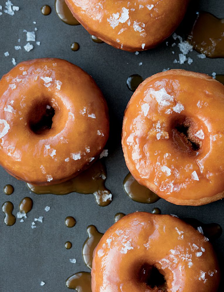 Salted Caramel Doughnuts from The Doughnut Cookbook: Delicious Recipes ...