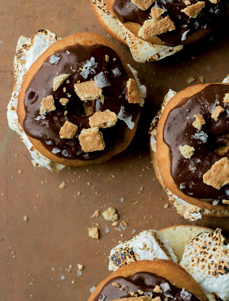 S’mores Doughnuts from The Doughnut Cookbook: Delicious Recipes for ...
