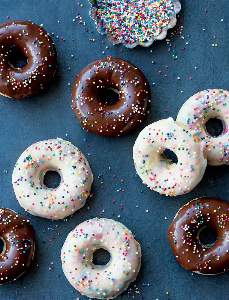 Funfetti Doughnuts from The Doughnut Cookbook: Delicious Recipes for ...