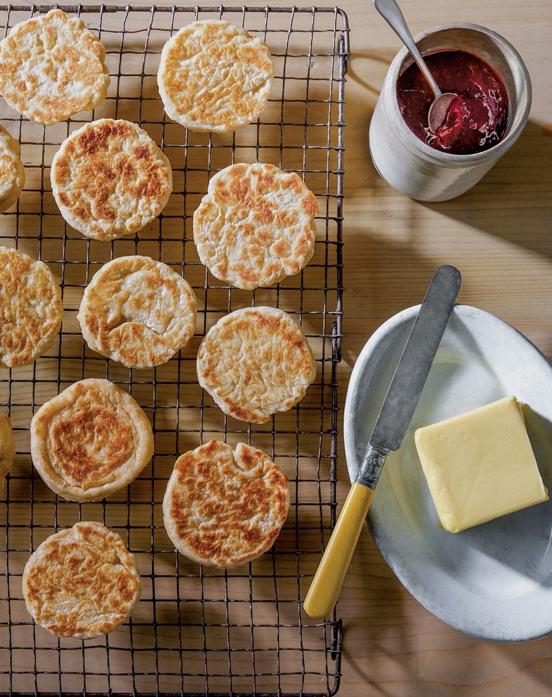 Deviled Biscuits from The Official Downton Abbey Cookbook by Annie Gray