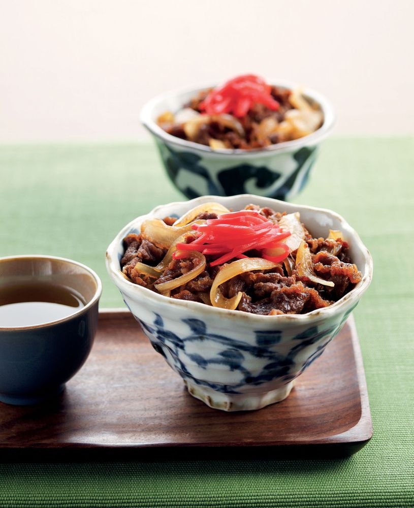 Beef Don from Donburi: Delightful Japanese Meals in a Bowl by Aki Watanabe