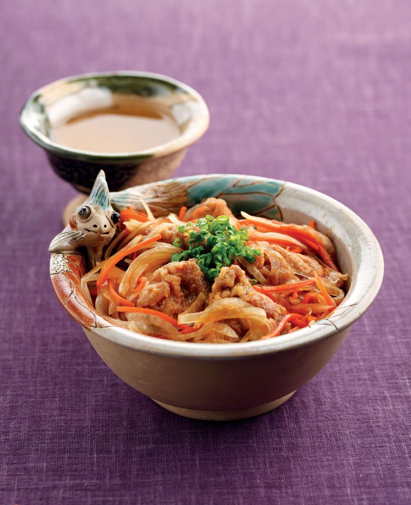 Deep-fried Sweet and Sour Chicken Don from Donburi: Delightful Japanese ...