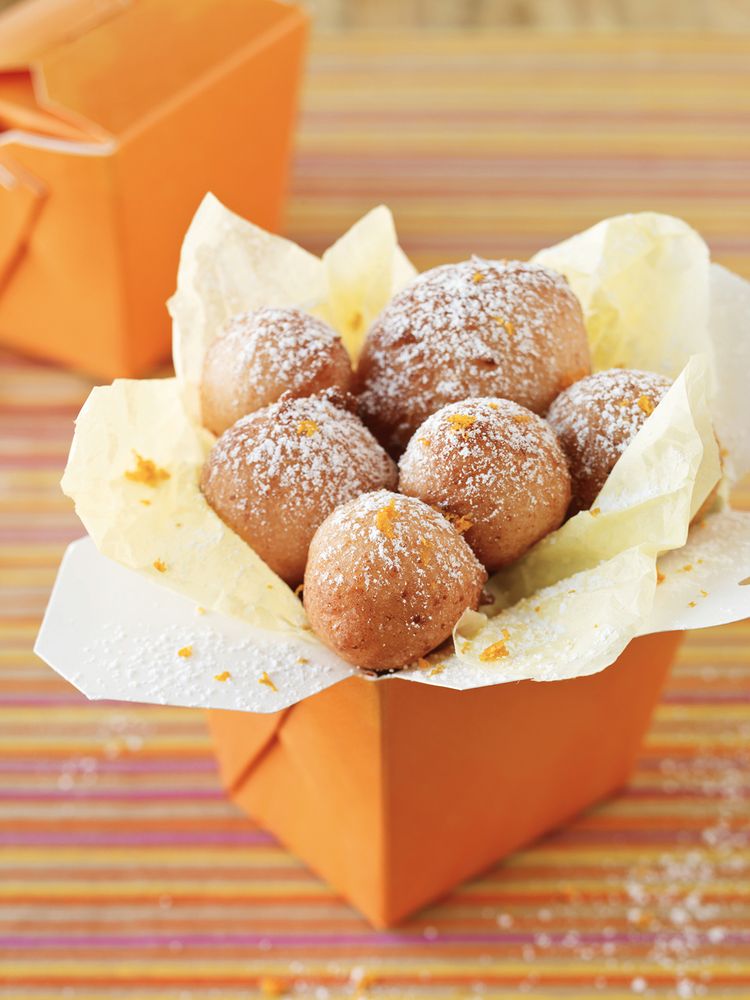 Cardamom-Honey Balls from Donuts by Elinor Klivans
