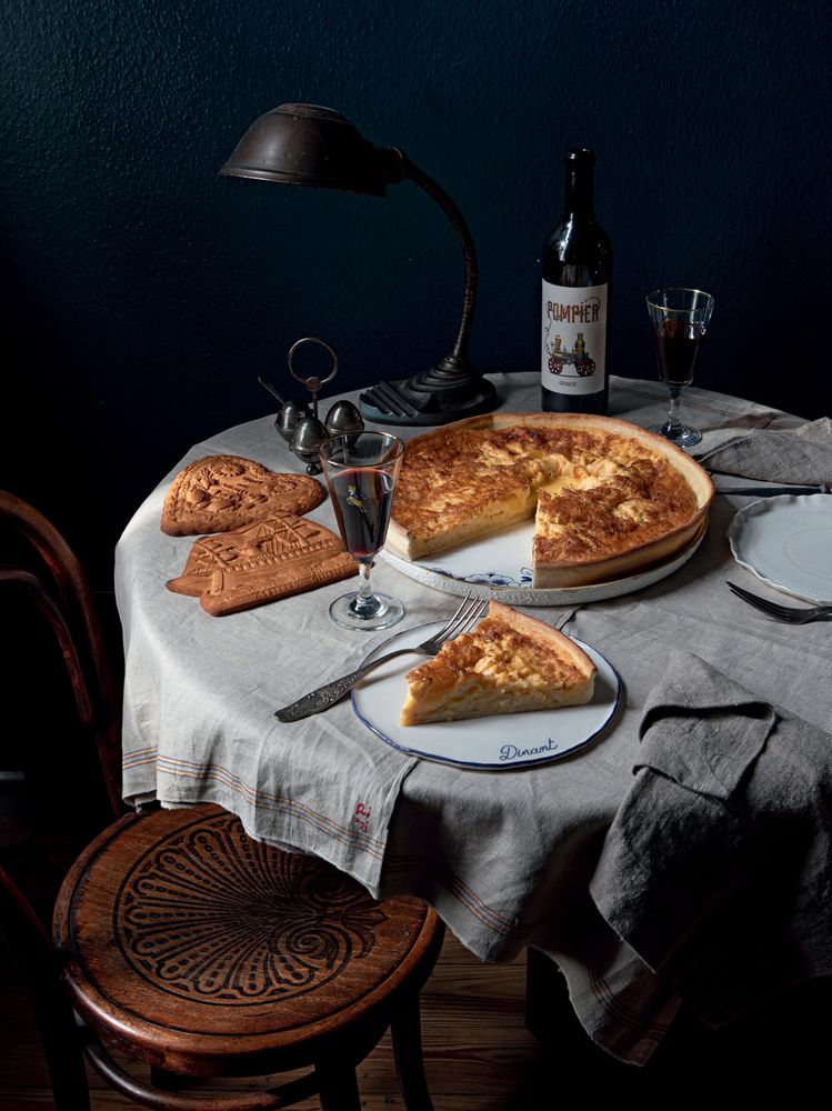 Flamiche de Dinant from Dark Rye and Honey Cake: Festival baking from ...
