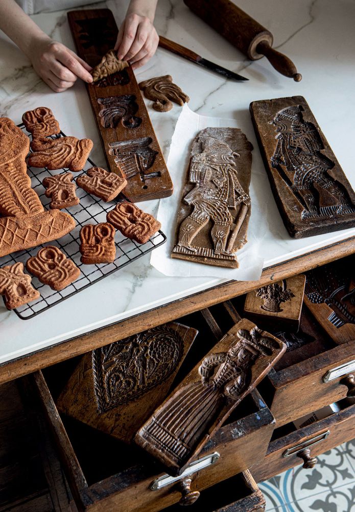 Speculaas biscuits from Dark Rye and Honey Cake: Festival baking from ...