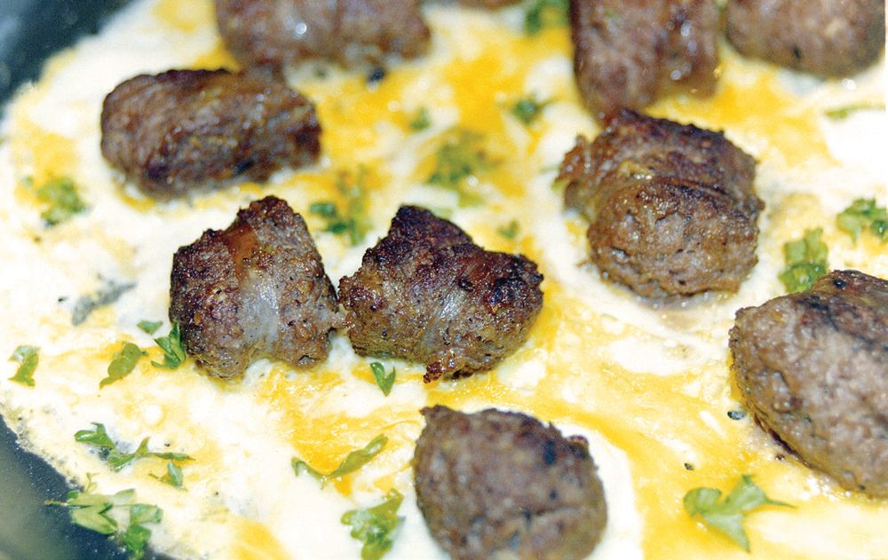 Iraqi Sausages from Delights from the Garden of Eden by Nawal Nasrallah