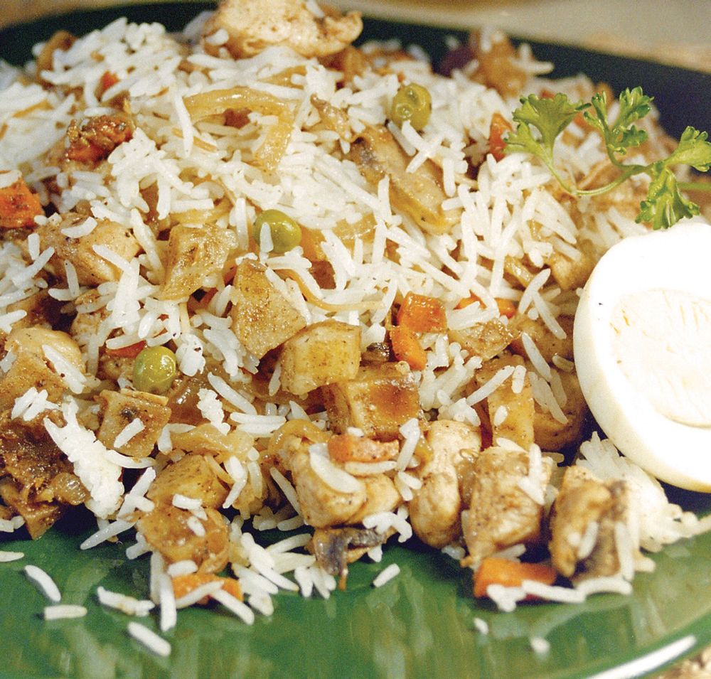 Biryani, Iraqi Style from Delights from the Garden of Eden by Nawal ...