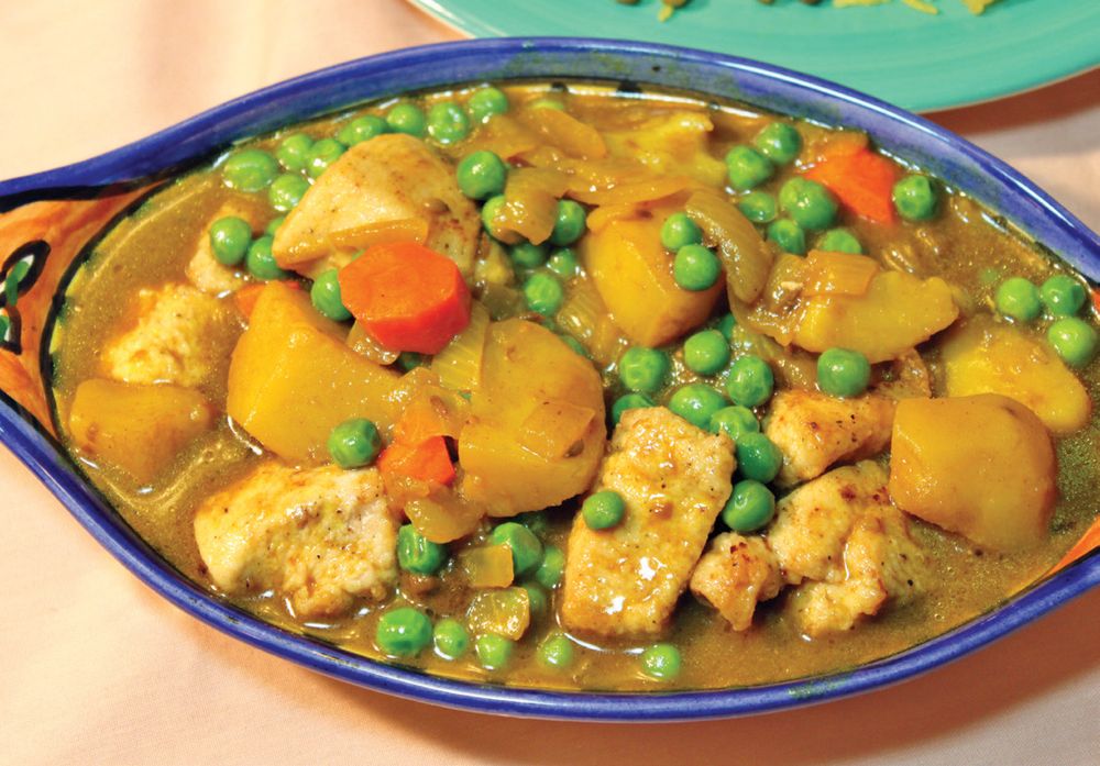 Chicken Curry from Delights from the Garden of Eden by Nawal Nasrallah