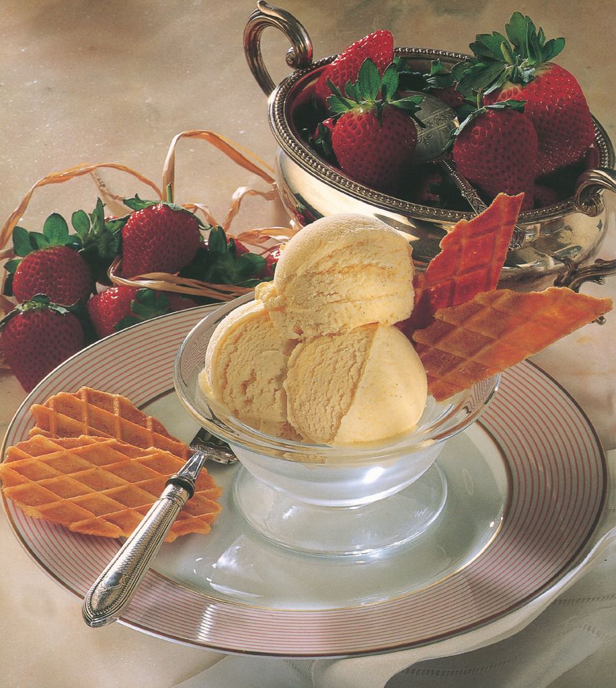 Vanilla ice cream from Desserts: Le Cordon Bleu Home Collection by Le ...