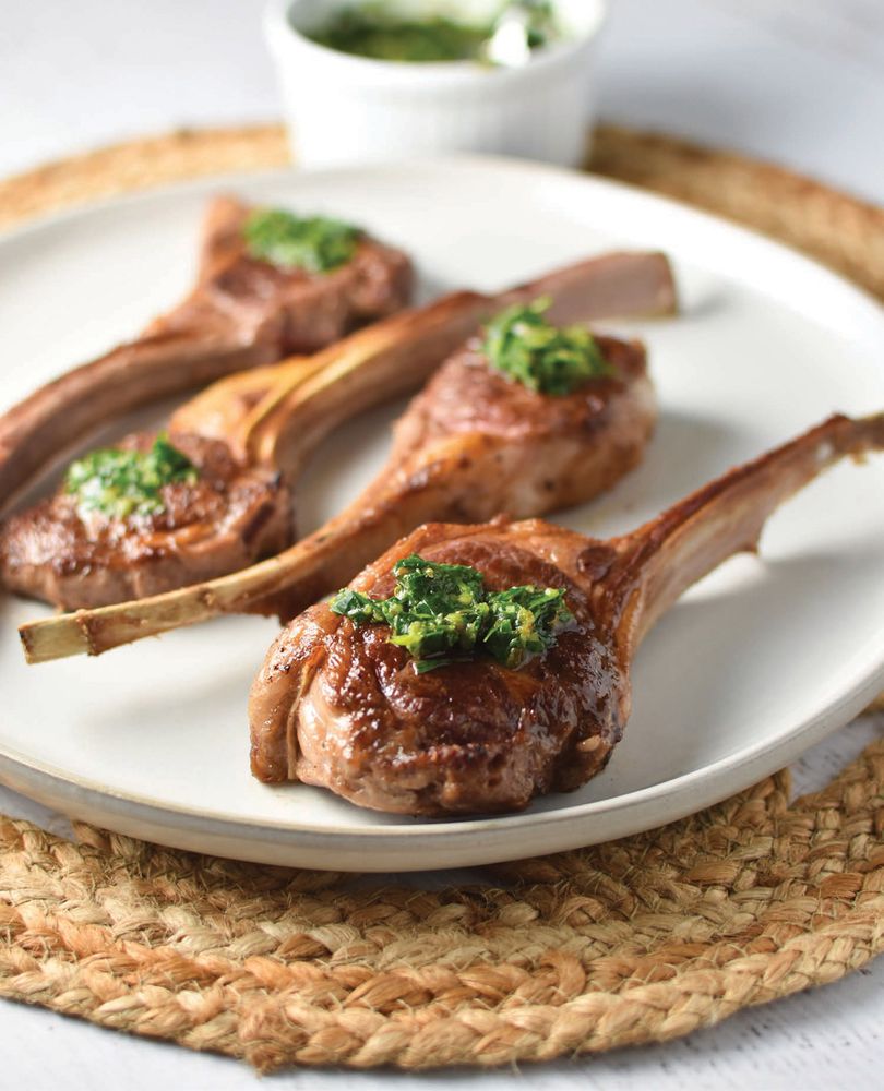 Lamb Chops with Cilantro Chimichurri from The Dizzy Cook: Managing ...