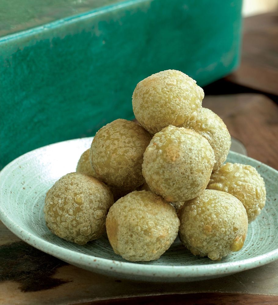 Green Tea Glutinous Rice Balls from Dim Sum by Chan Chen Hei