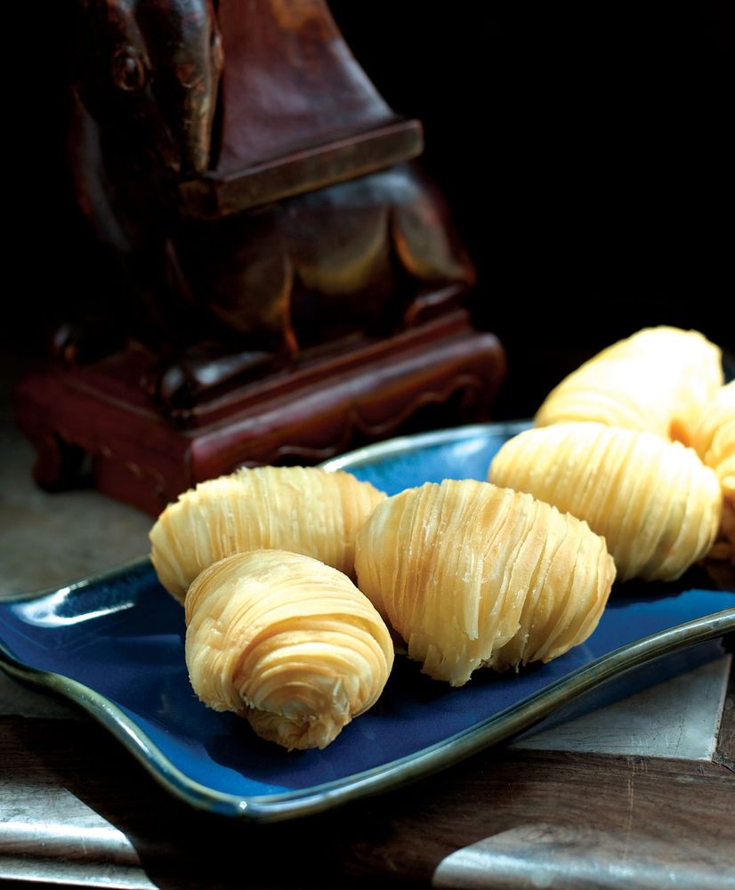 Flaky Vegetable Puffs from Dim Sum by Chan Chen Hei