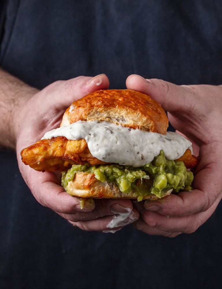 Fishy Finger in a Joe Exotic Bun from Dirty: Dirty Food For Your Filthy ...