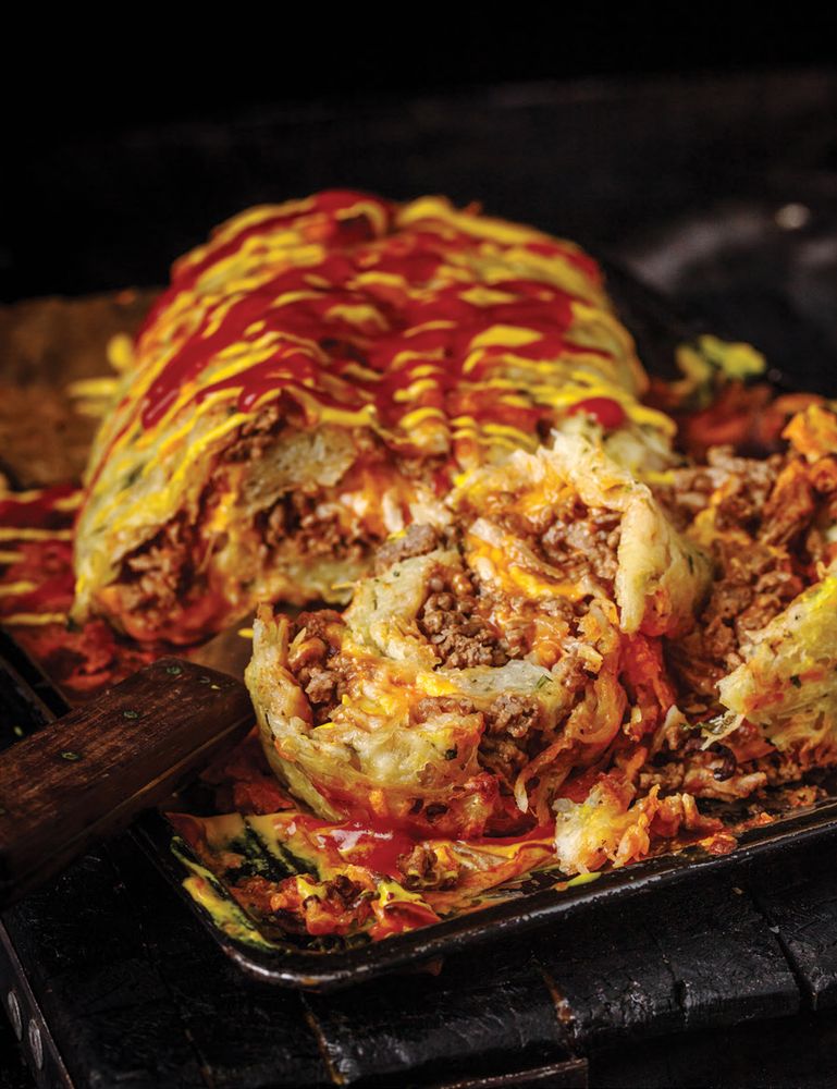 Cheeseburger Roly Poly from Dirty: Dirty Food For Your Filthy Chops by ...