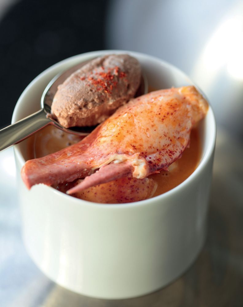 Lobster Jus under a Light Cloud of Bittersweet Chocolate from ...